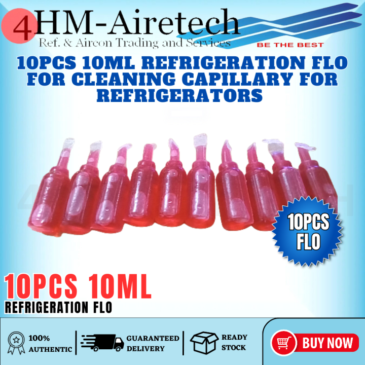 4HM 10PCS 10ML Refrigeration Flo for Cleaning Capillary Refrigerator ...