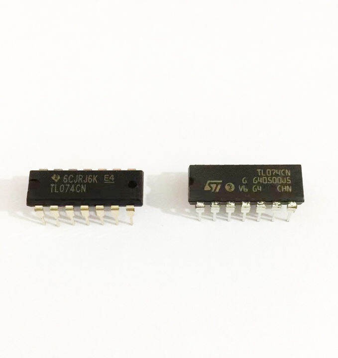 2ชิ้นTL074 TL074CNเดิมSTแอมป์OP IC QUAD JFET DIP-14 | Lazada.co.th