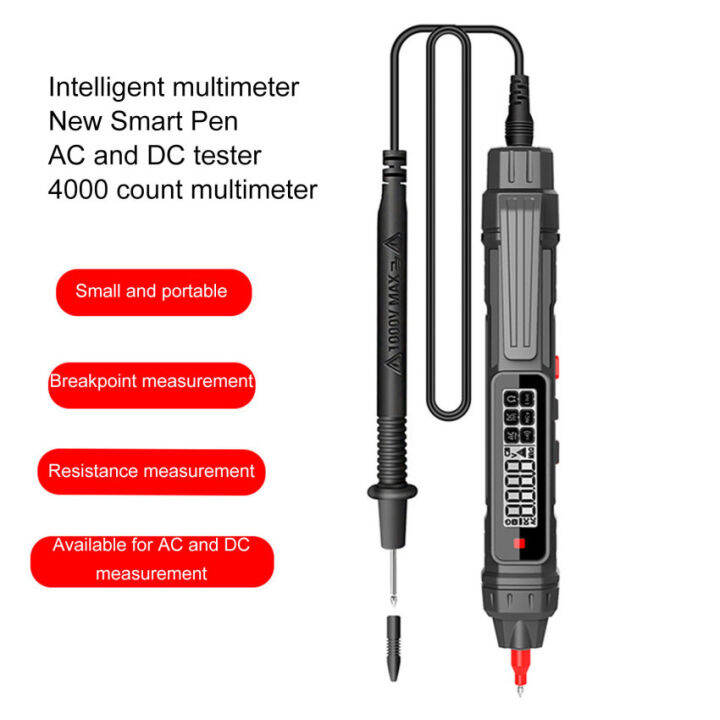 Multimeters Digital Pen Type Auto Range Non Contact Voltage Meter ...