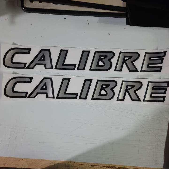 2pcs. Calibre sticker | Lazada PH