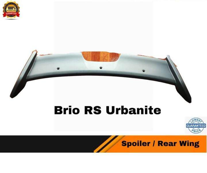 Honda Brio RS 2018-2022 Urbanite Spoiler JDM Style Spoiler/ Rear Wing ...