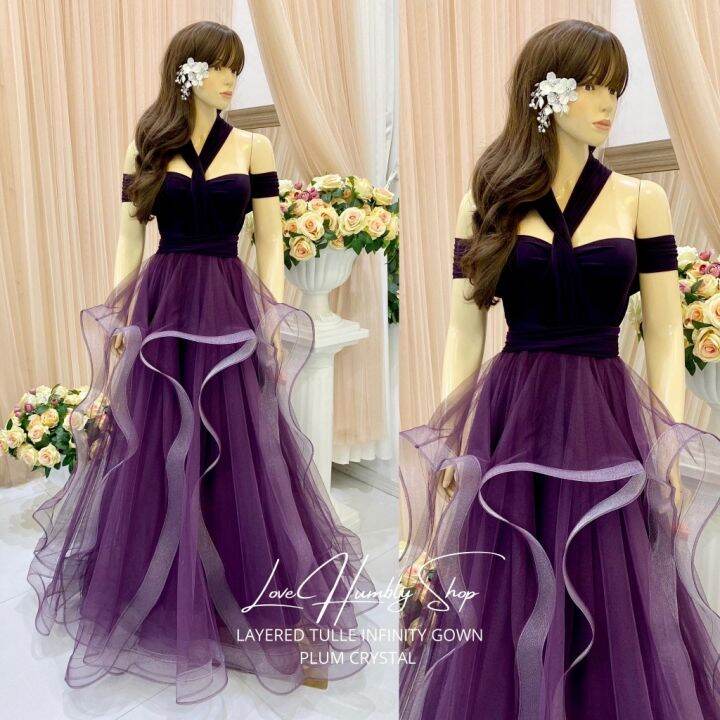 LAYERED TULLE INFINITY GOWN | Lazada PH