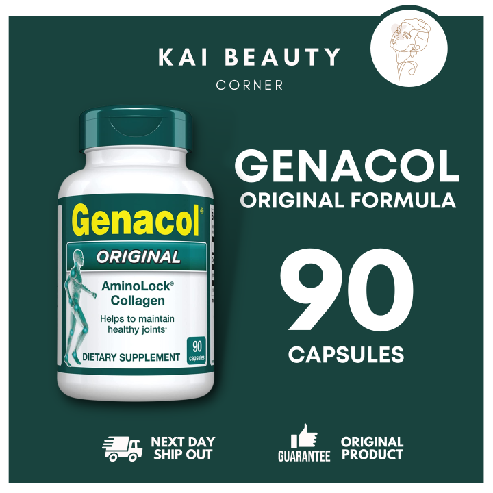 (kaibeauty) Genacol AminoLock Collagen Original Formula 90 CAPSULES | Lazada PH