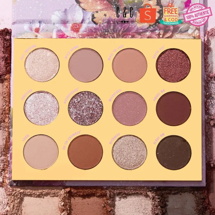 Colourpop FLUTTER BY 12 Pan Pressed Eyeshadow Palette | Lazada PH