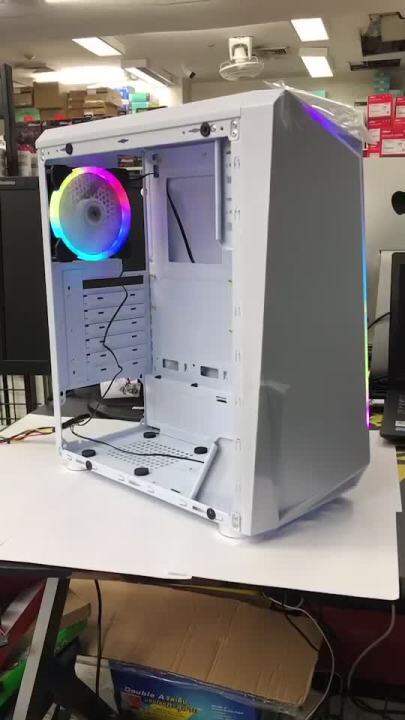👉👉👍โปรแรงประจำเดือน👍 Case ATX เคสคอมพิวเตอร์ พร้อมพัดลม RGB 1 ตัว ...