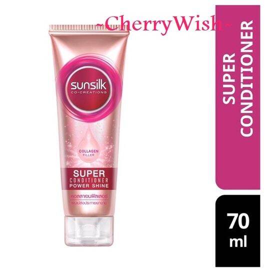 70ML Sunsilk Super Conditioner Collagen Filler Co-Creations Power Shine ...