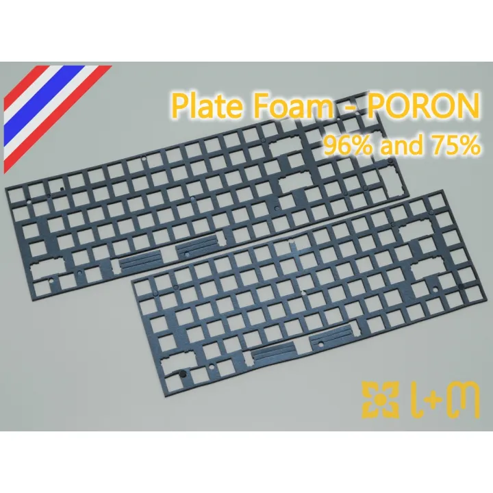 Plate Foam (PORON) for Mechanical Keyboard by L+M Keyboard | Lazada.co.th
