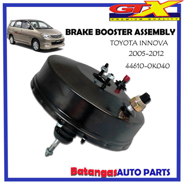BRAKE BOOSTER HYDROVAC TOYOTA INNOVA 1KD/2KD 2005-2012 PN: 44610-0K040 ...