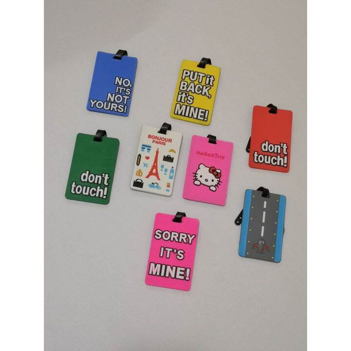 LUGGAGE SCHOOL BAG TAG DESIGN GOOD QUALITY | Lazada PH