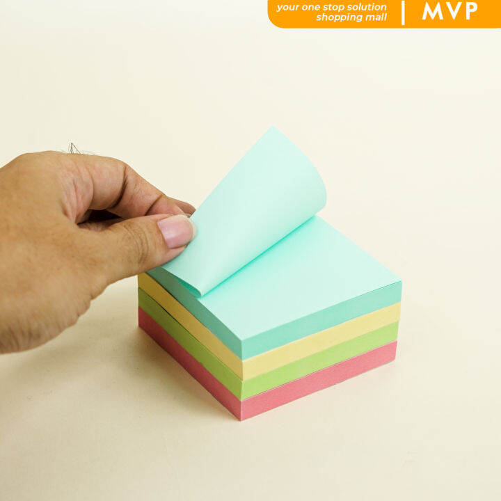 Sticky Note Polos Memo Stick 100 Sheets Kertas Sticky Notes Tempel ...