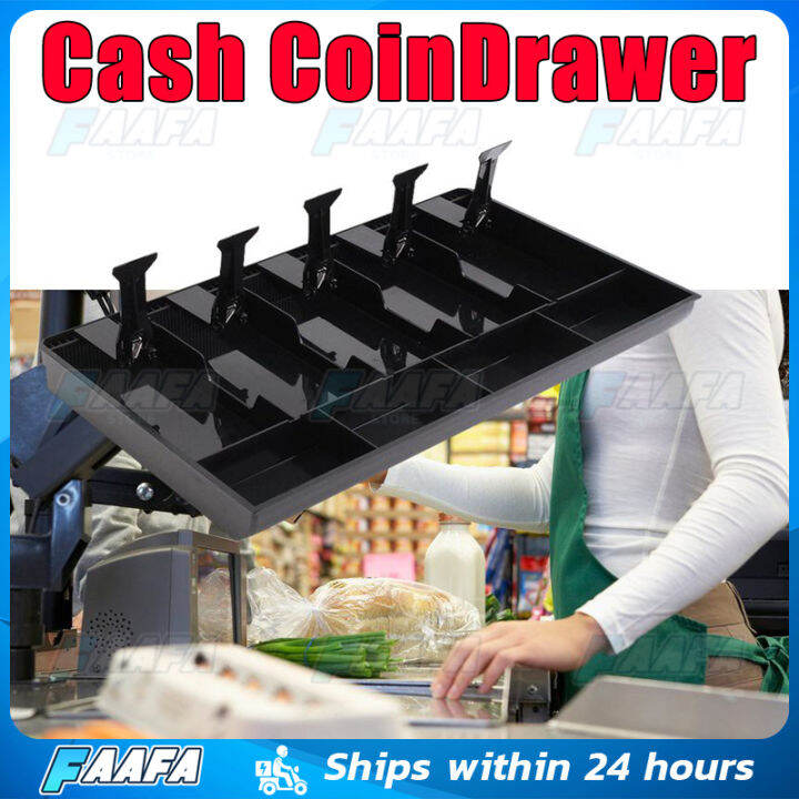 New Cash Coin Register Insert Tray Replacement Money Drawer Storage ...