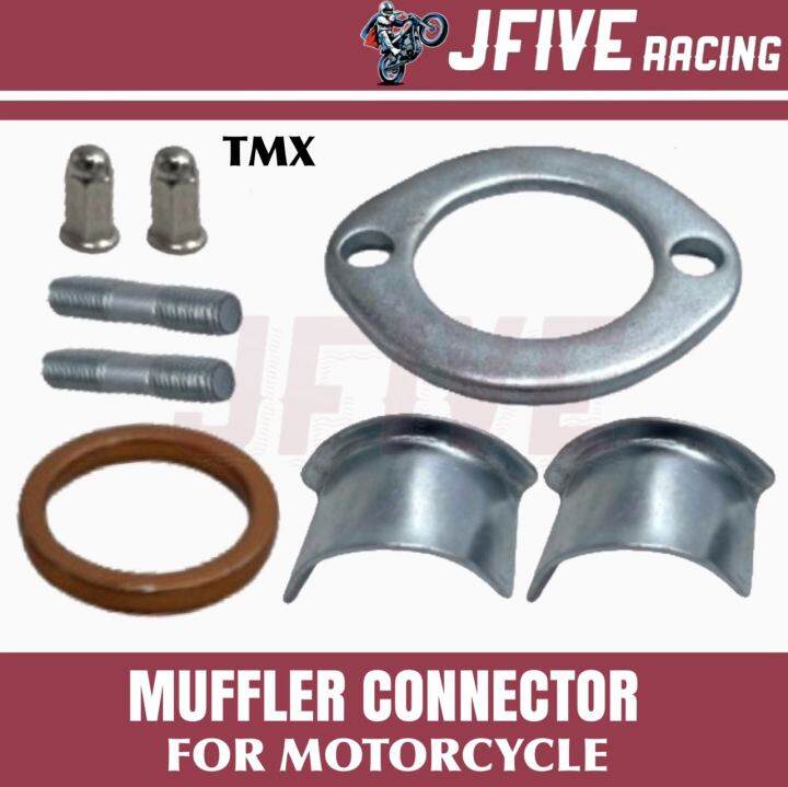 JFIVE Muffler Connector for HONDA TMX Motorcycle High Quality | Lazada PH