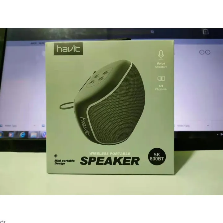 bluetooth speaker with fm radio ORIGINAL Havit SK800BT Black Portable Bluetooth Speaker | Lazada PH