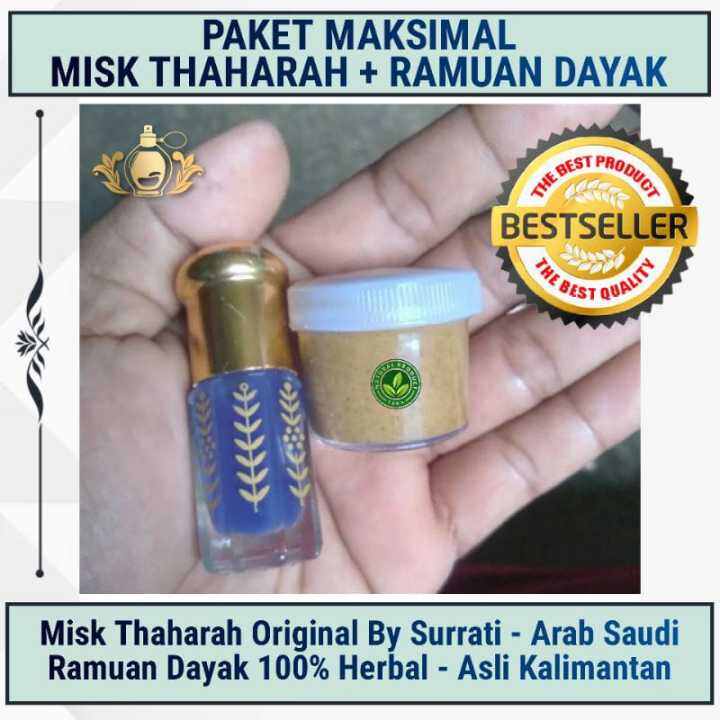 Bisa COD Paket Salep Dayak+ Misk Intimate Silky Perfume Parfum/ Pengharum Miss V Wanita Tahan ...