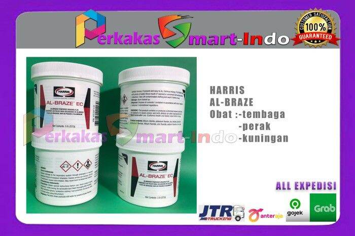 Brazing Flux Aluminium HARRIS Al braze flux kawat las perak aluminiump | Lazada Indonesia