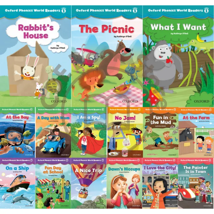 Oxford Phonics World Readers | Lazada