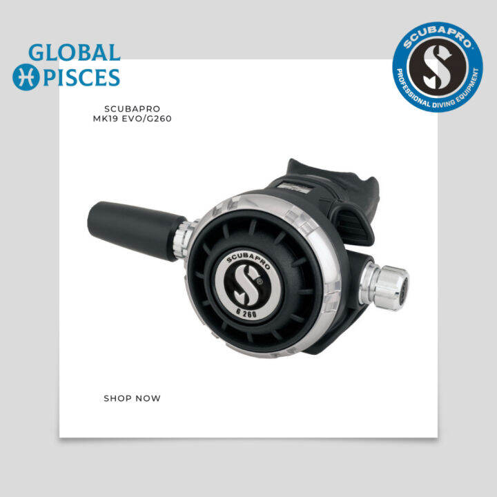 SCUBAPRO MK19 EVO/G260 DIVE REGULATOR SYSTEM | Lazada