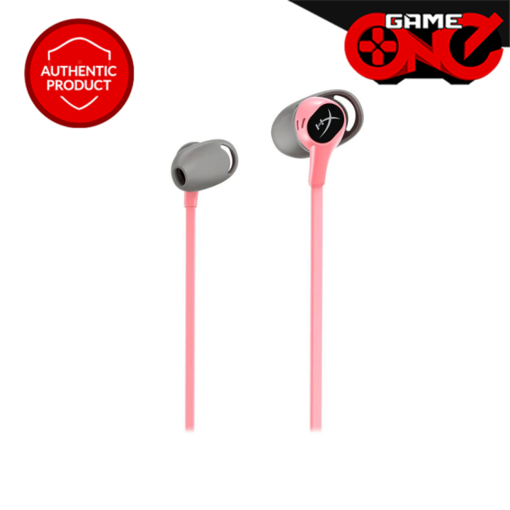 HyperX Cloud Earbuds Gaming Earphones with Mic for Nintendo Switch - Pink | Lazada PH