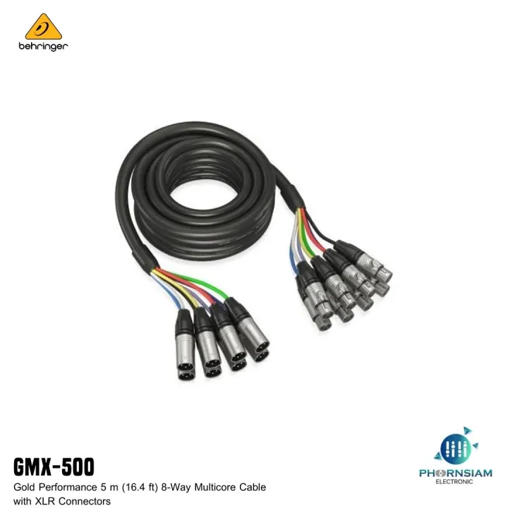 Behringer GMX-500 สายสัญญาณแบบ Multicore สำหรับเชื่อมต่อไมโครโฟนกับ ...