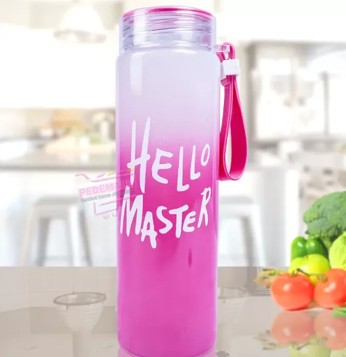 Botol Minum Hello Master Botol Minum Aesthetic Botol Minum Cowok Botol ...