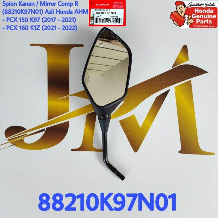Spion Kanan Atau Kaca Spion Kanan PCX 150 K97 PCX 160 Asli atau Ori ...