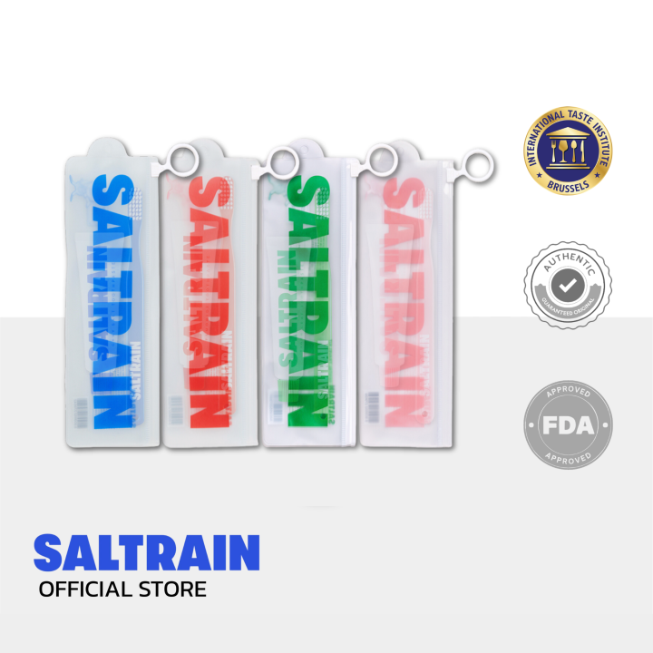 Saltrain Travel Kit (1 toothpaste + 1 toothbrush) | Lazada.co.th