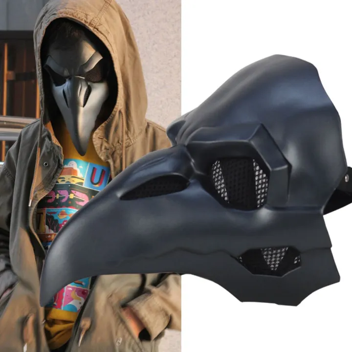 Punk Retro Plague Doctor Plague Crow Beak Mask Cosplay Pvc Steampunk ...