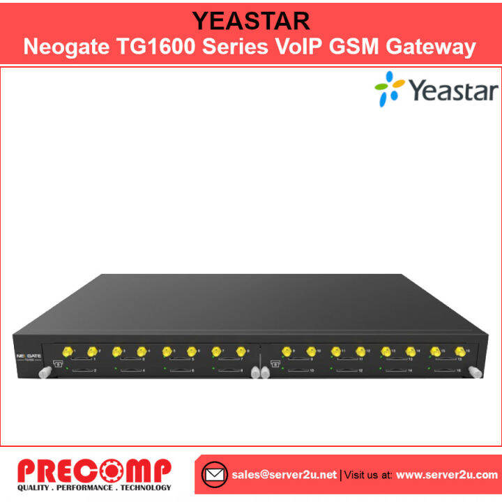 Yeastar Neogate TG1600 Series VoIP GSM Gateways | Lazada