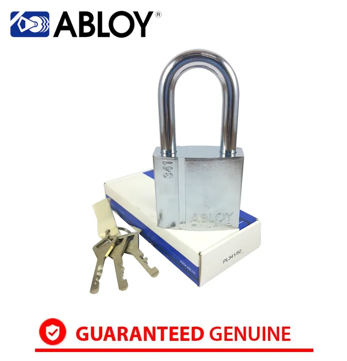 Abloy PL341/50 High Security Padlock (Long Shackle) •khm megatools• | Lazada PH