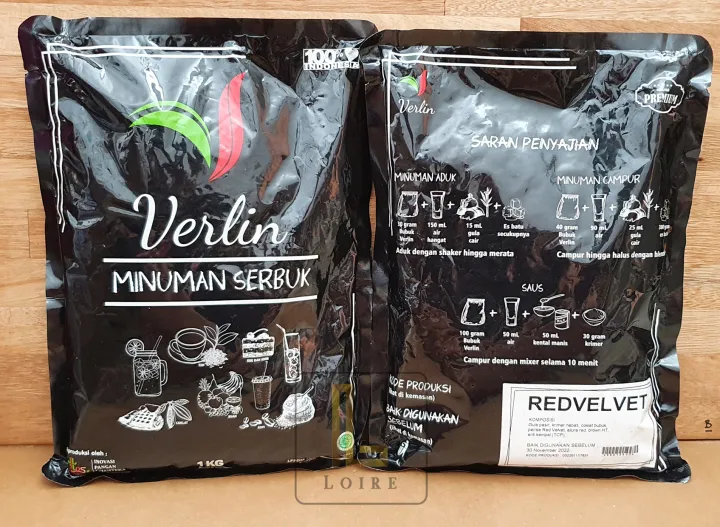 VERLIN RED VELVET / Bubuk Minuman Premium 1 KG | Lazada Indonesia
