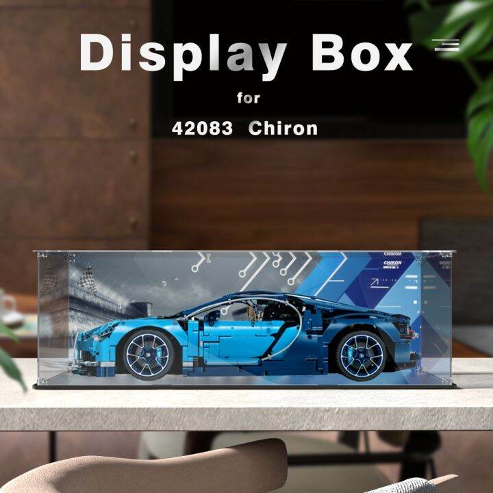 Acrylic Display Box for Lego 42083 Bugatti Chiron Dustproof Clear ...