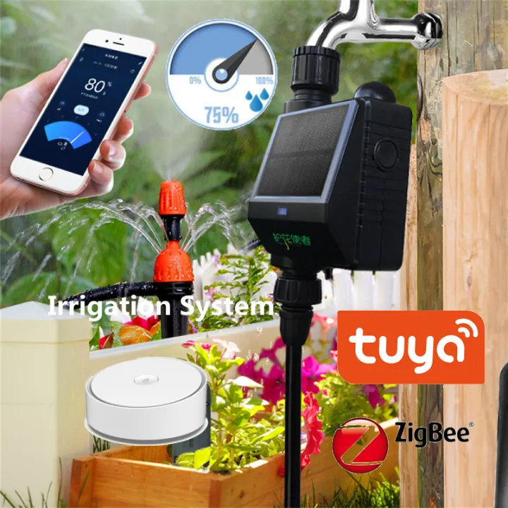 E Life Smart Store Tuya Zigbee Smart Garden Watering Timer Drip