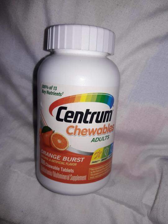 CENTRUM CHEWABLES ADULTS 100 NTABS | Lazada PH