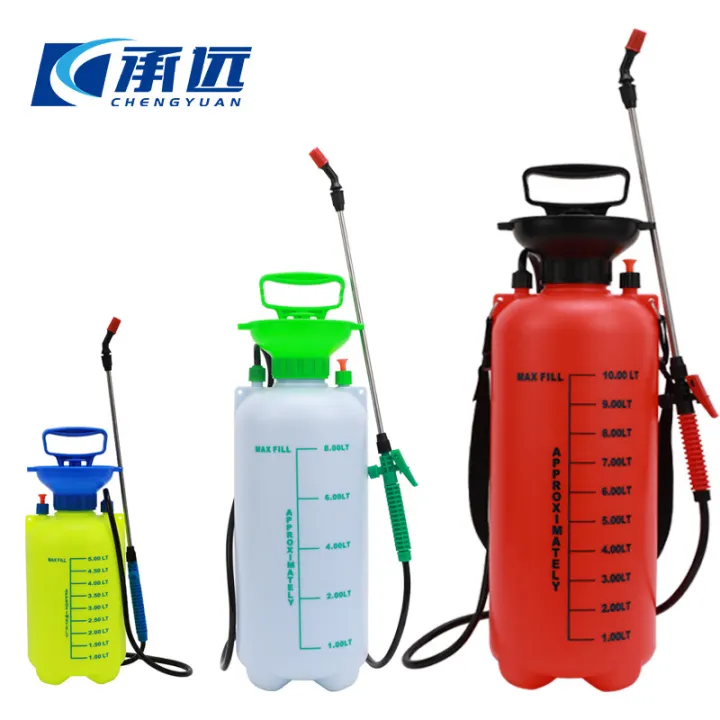 Manual air pressure kettle 5L watering flower pot, agricultural spray ...