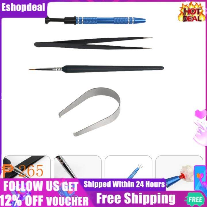 Eshopdeal【HOT】 Integrated Circuit Key Switches Lube Tool Brush Kits ...