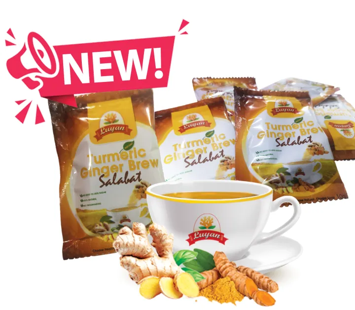 Luyan Turmeric Ginger Brew Instant Salabat 10g Sachet | Lazada PH