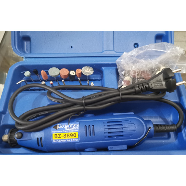 Mesin Bor Tuner Mini Die Grinder Set BENZ | Lazada Indonesia