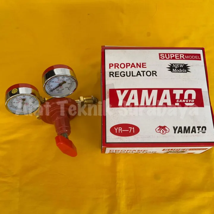 REGULATOR YAMATO SANGYO ACETYLENE ACE LAS YR-71 PROPANE WELDING YR 71 ...