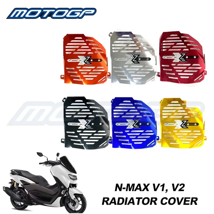 The New 1 pc CNC Alloy Radiator Cover For Yamaha Nmax 155 V1 V2 And ...