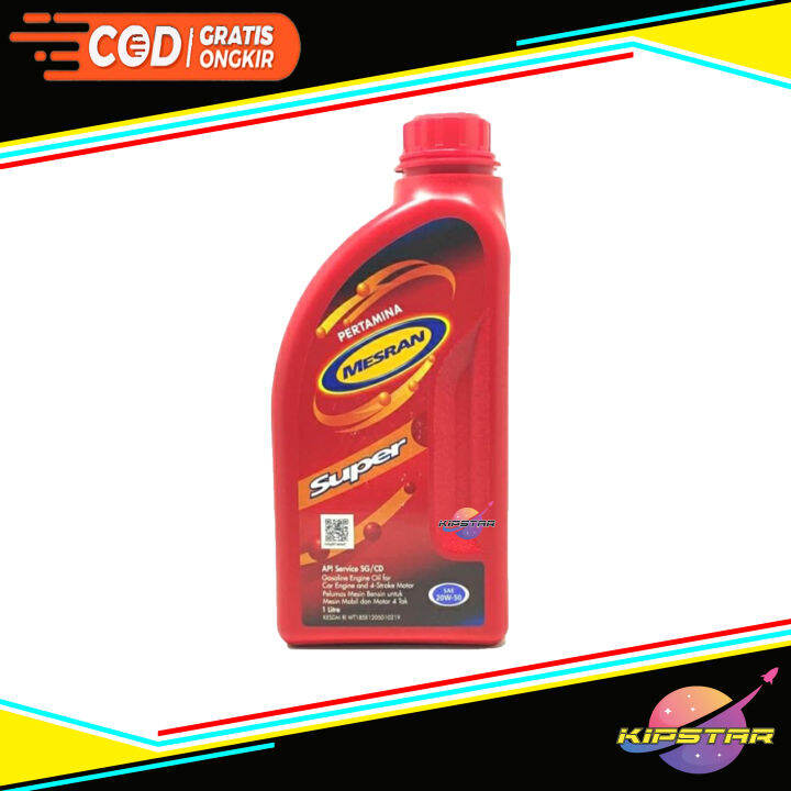 OLI PERTAMINA MESRAN SUPER 1L / OLI MESRAN SUPER SAE 20W-50 1000ML ... OLI PERTAMINA MESRAN SUPER 1L / OLI MESRAN SUPER SAE 20W-50 1000ML ...