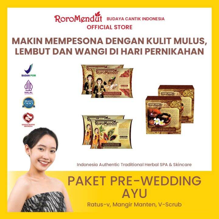 Roro Mendut Paket Ayu Pre-Wedding Package | Lazada Indonesia