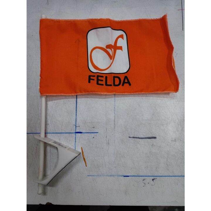 *Cotton* Best Bendera Kereta Felda Car Flag *READY STOCK* | Lazada