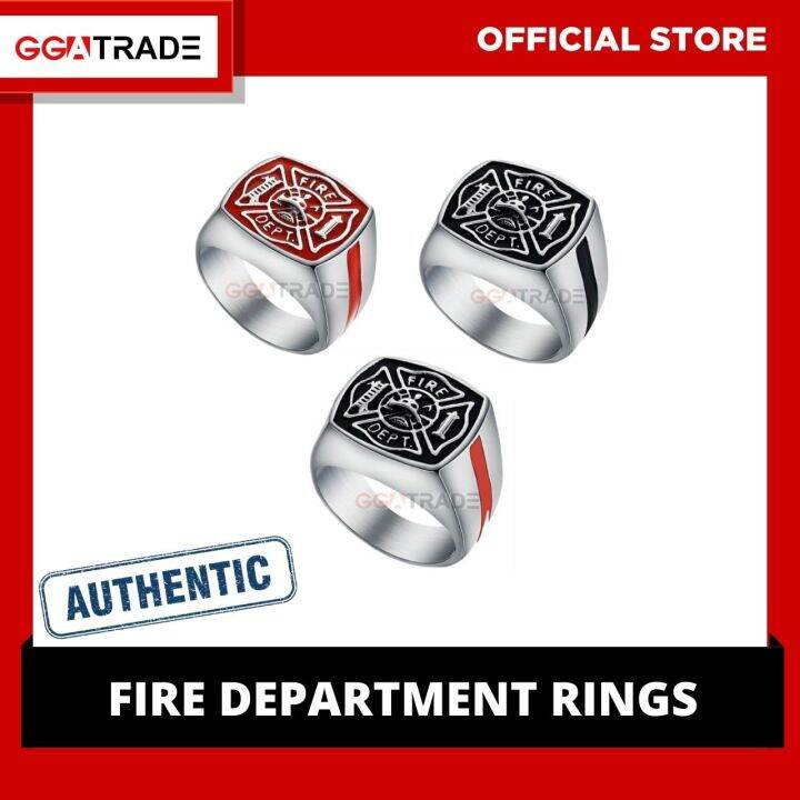FIRE DEPARTMENT RINGS BY GGA | Lazada PH