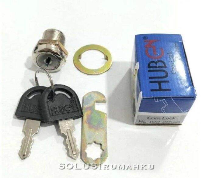 Huben Kunci Loker Kait 25 mm / Cam Lock / Lemari Kabinet HL 103-25 | Lazada Indonesia