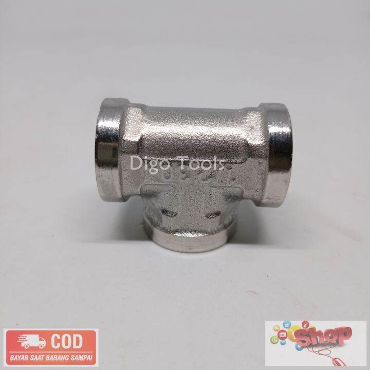 Tee Drat Dalam Tee Pipa Stainless 1/2 Inci | Lazada Indonesia