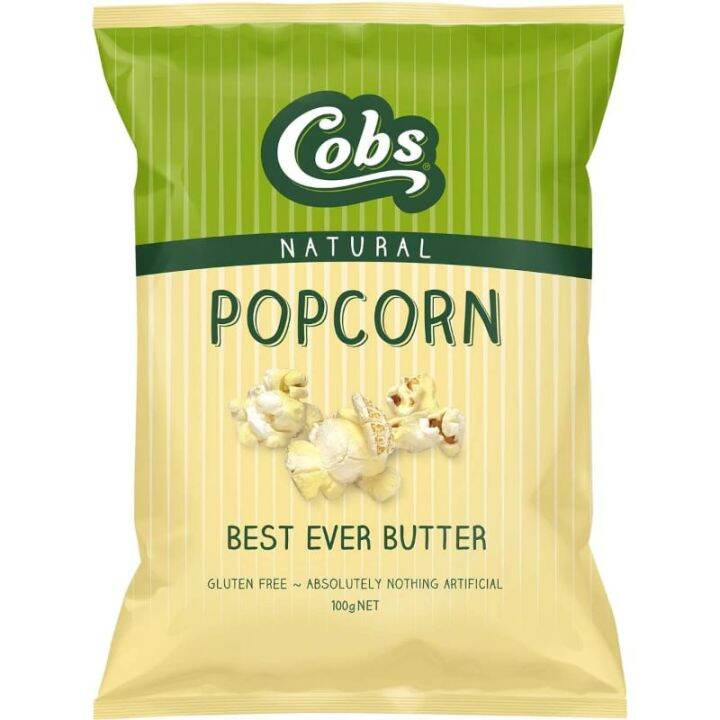 Cobs Natural Popcorn 100g Butter | Lazada