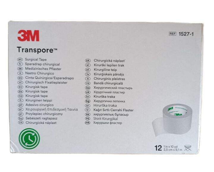 3M Transpore Surgical Tape 1inch (12pcs/Box's) | Lazada PH