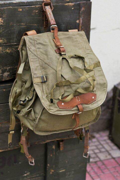 เป้เดินทาง เป้เดินป่า เป้แบ็คแพ็ค โรมาเนีย Romanian Military Backpack ...