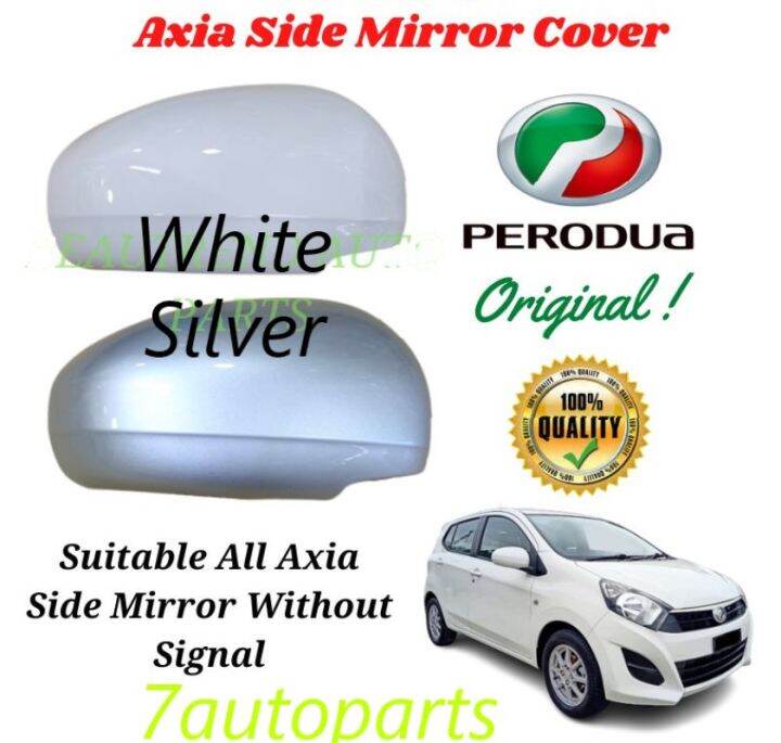 ORIGINAL PERODUA AXIA SIDE MIRROR COVER (NO SIGNAL LAMP) | Lazada