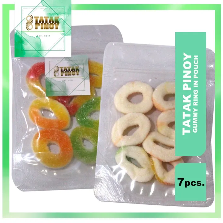 TATAK PINOY Gummy Sweet Candies Gummies Sweet Snacks Candy Gummi Ring ...